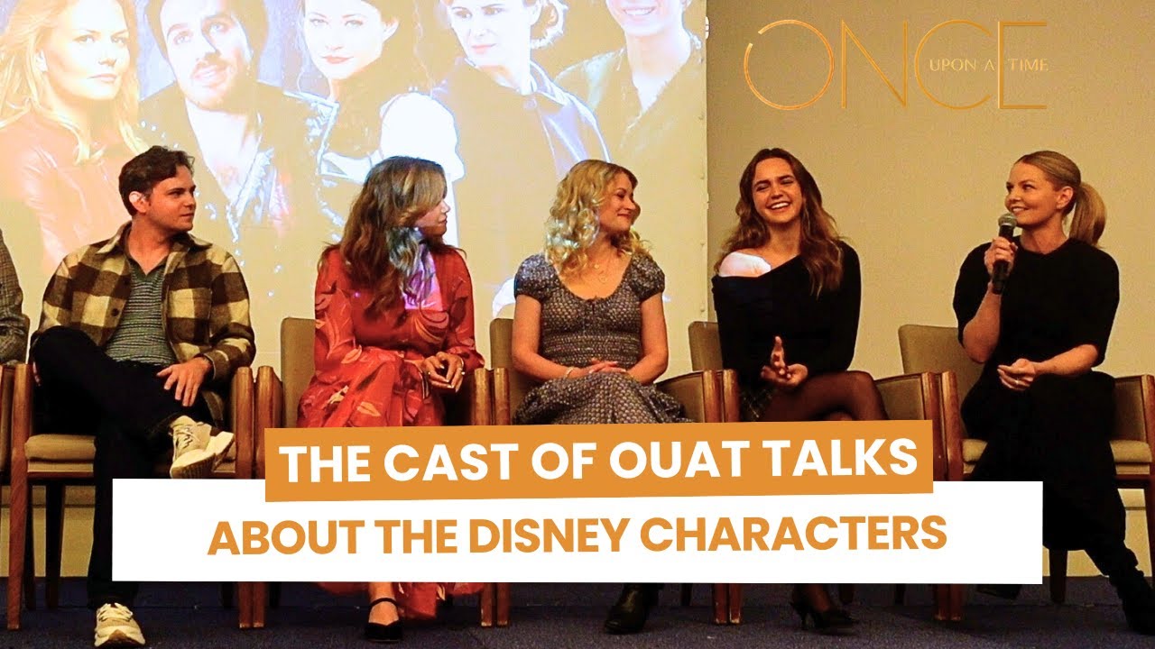 The cast of Once Upon a Time talks about portraying Disney characters ...