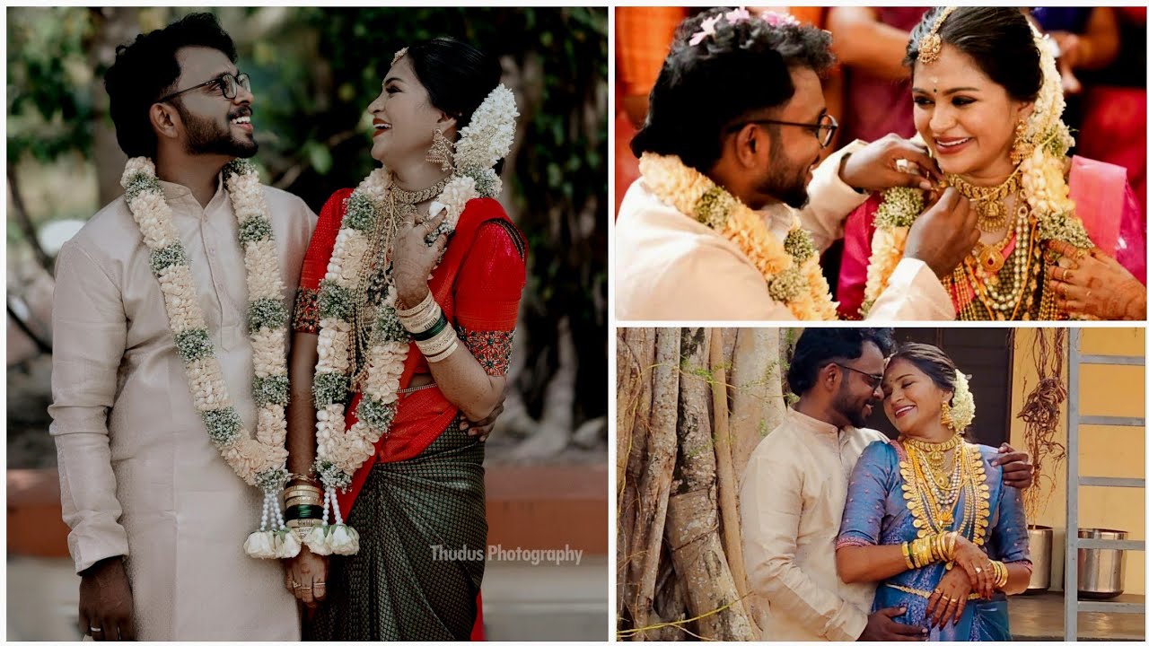 Nidhin ️Sikky wedding day||Traditional Kerala Temple Wedding||Vlog ...