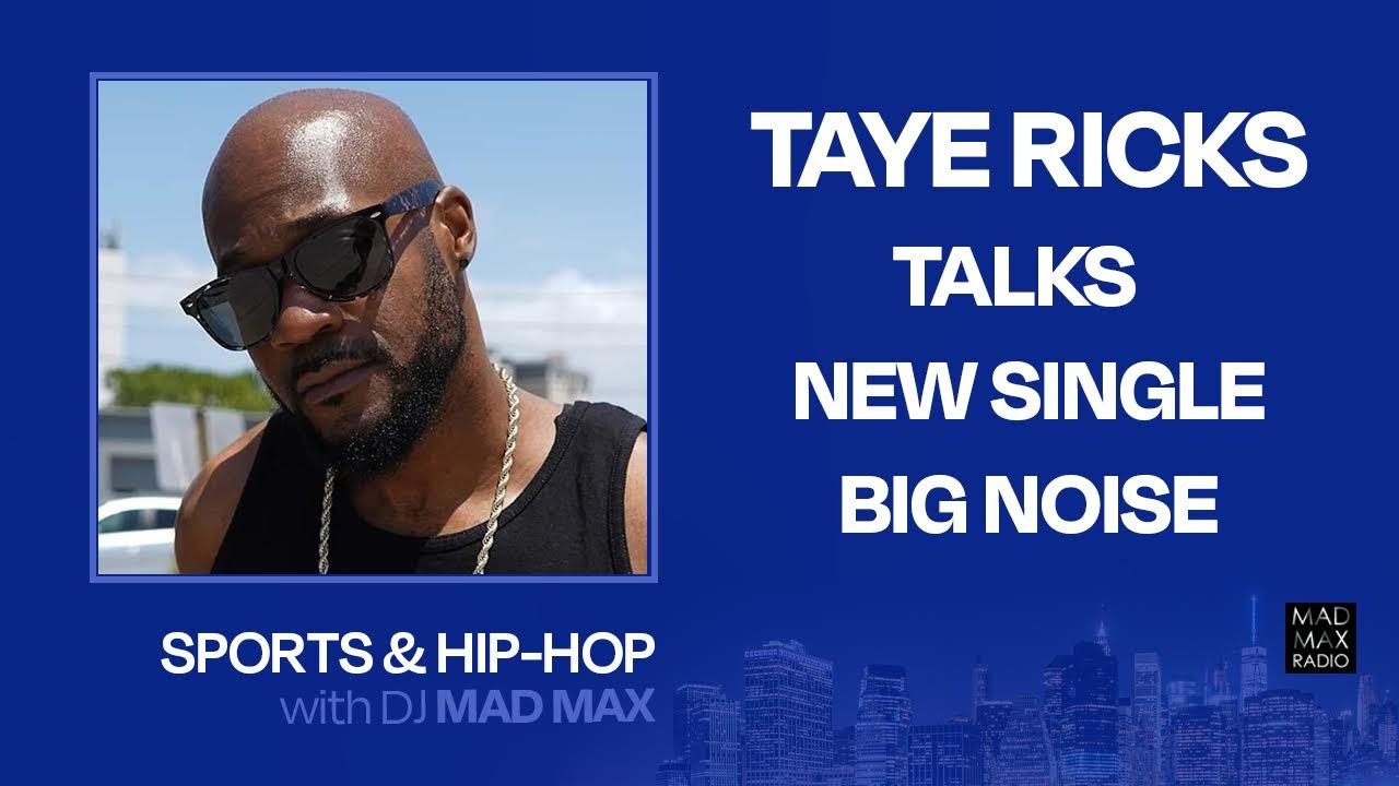 Taye Ricks talks new single Big Noise & upcoming performance on "Sports ...