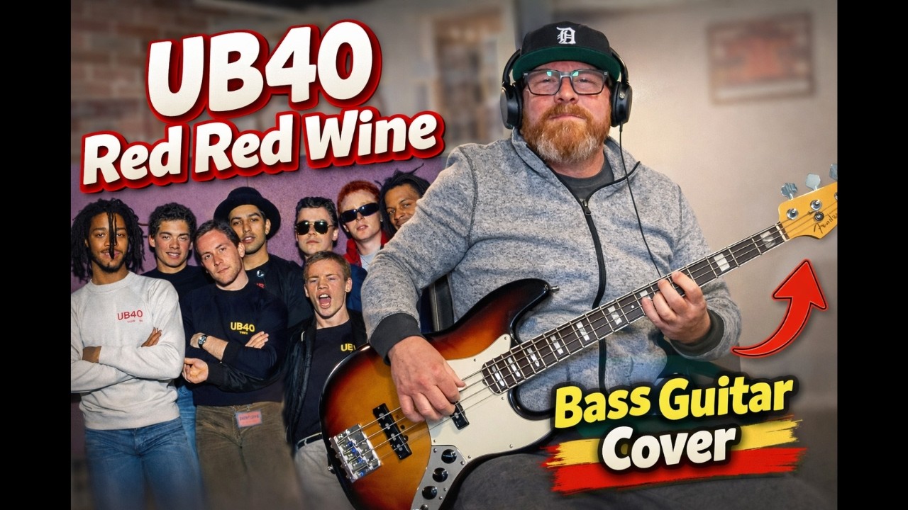 UB40: Red Red Wine (Bass Guitar Cover) - YouTube