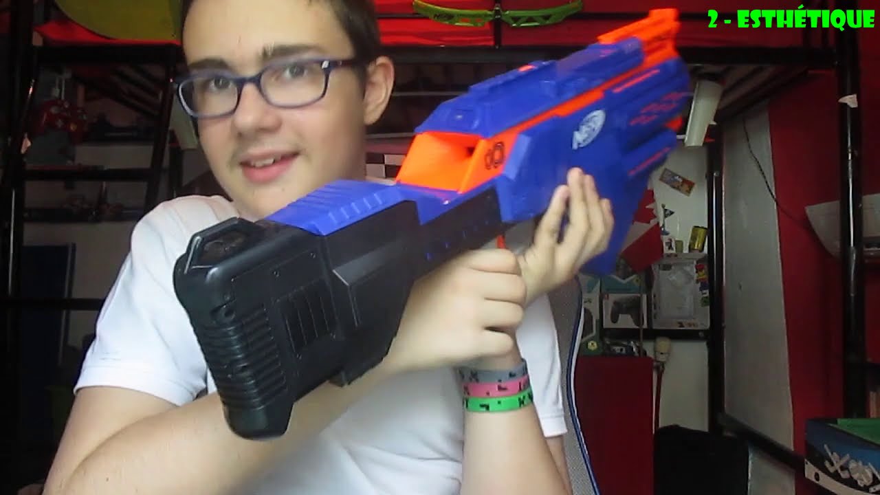 Nerf Elite Infinus [REVIEW Fr] - YouTube