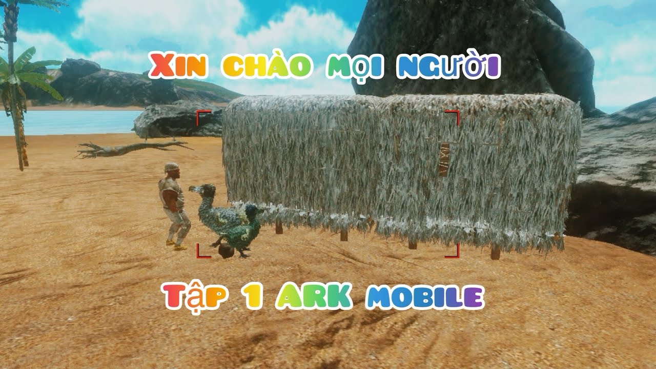 #1 ARK mobile mới vào game nuôi gà - YouTube