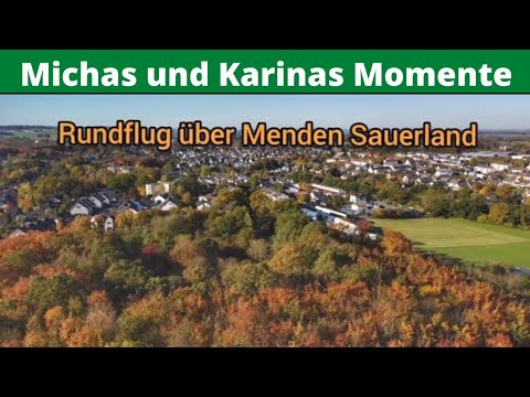 Rundflug über Menden Sauerland dji mini 2 cinematic drone footage 4k  Drohnenflug