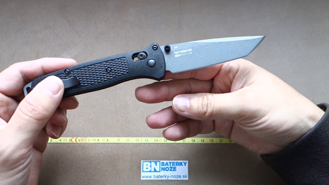 Benchmade Bailout 537GY - YouTube