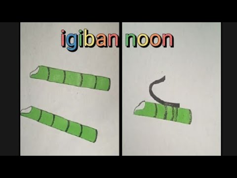 draw,,sag ob kawayan igiban nang tubig noon,,kawit lagayan nang alak sa ...