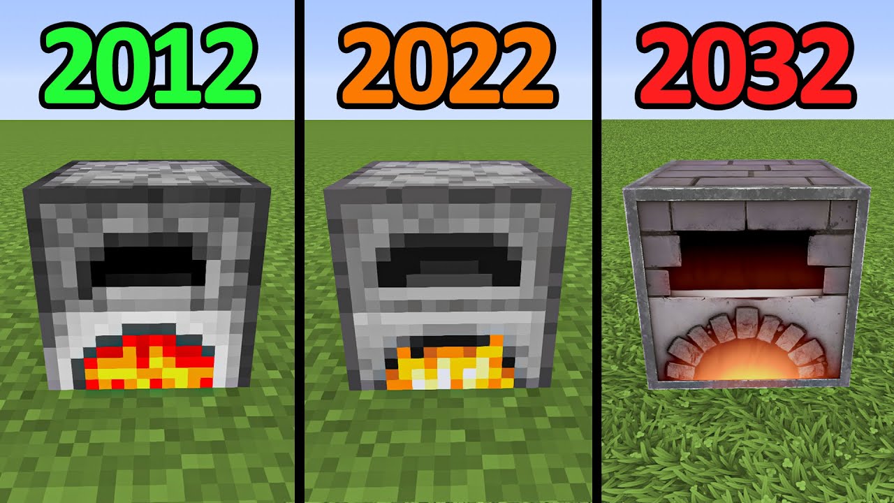 minecraft in 2012 vs 2022 vs 2032 - YouTube