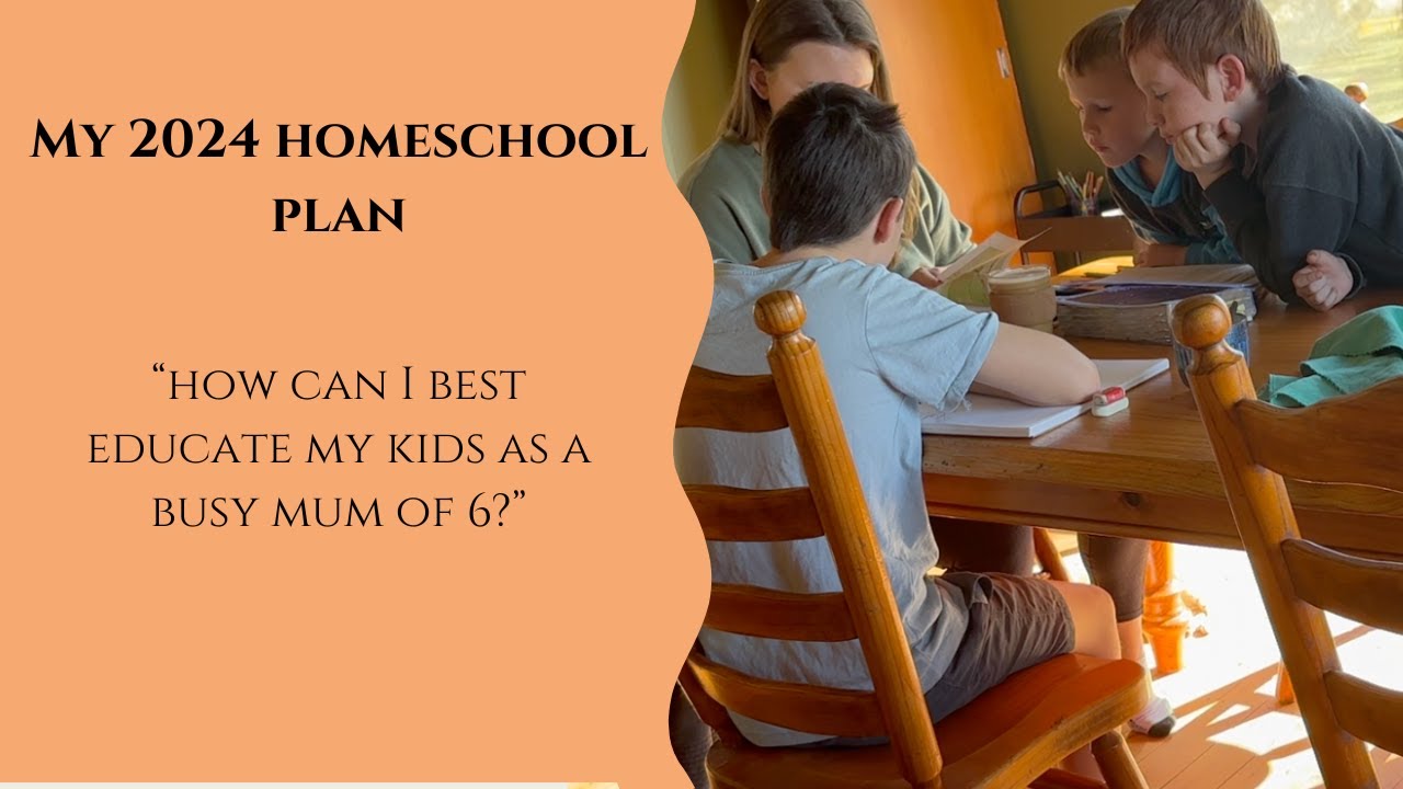 homeschool curriculum update and a new homeschool routine for 2024 ...