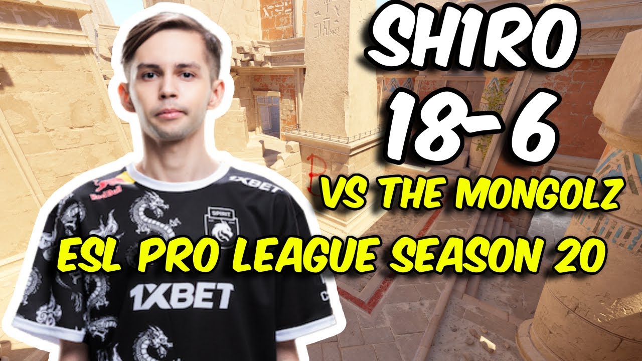 CS2 POV | Spirit sh1ro (18/6) vs The MongolZ (Anubis) @ ESL Pro League ...