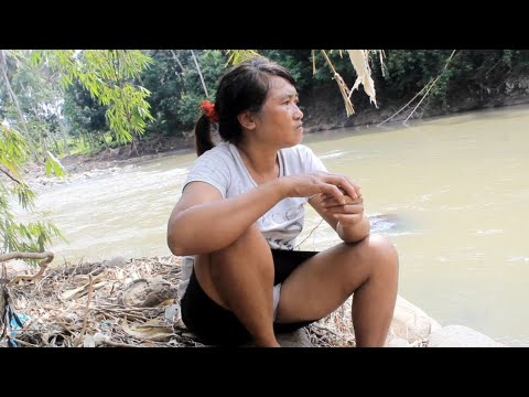 Fishing in the beautiful Balian River, but the weather is scorching hot. ☀️