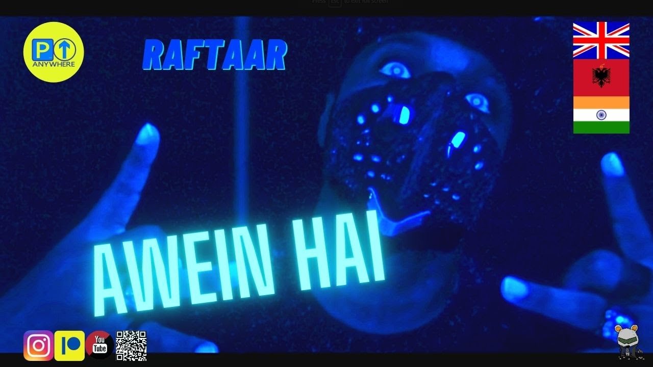 Raftaar || AWEIN HAI || 🇮🇳 ALBANIAN 🇦🇱 REVIEWTINGS and BREAKDOWN [2022 ...