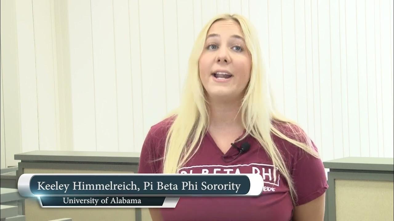 Pi Beta Phi student leader Keeley Himmelreich shares support for neighborhood bridges Tuscaloosa ...