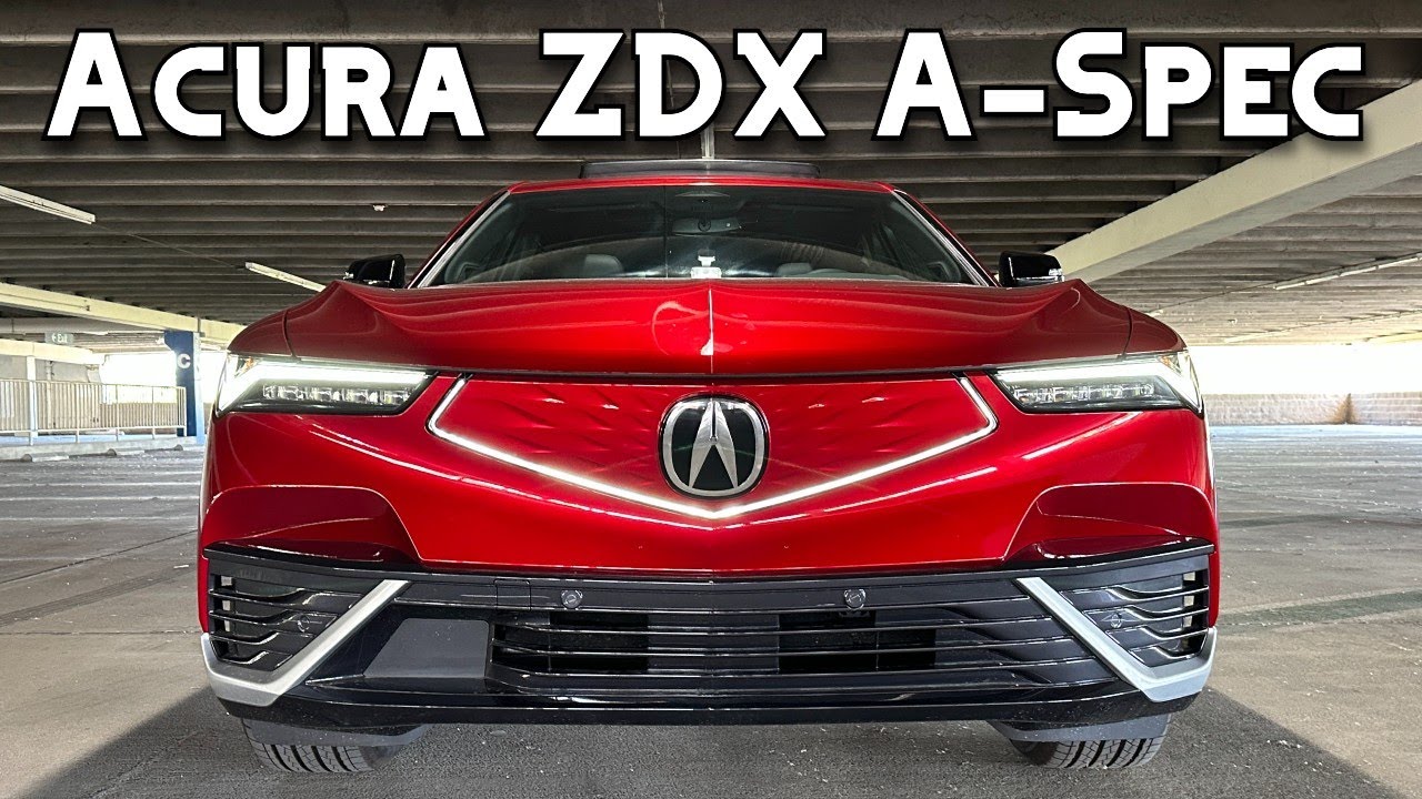 New Acura ZDX A-Spec Base Model Review - YouTube