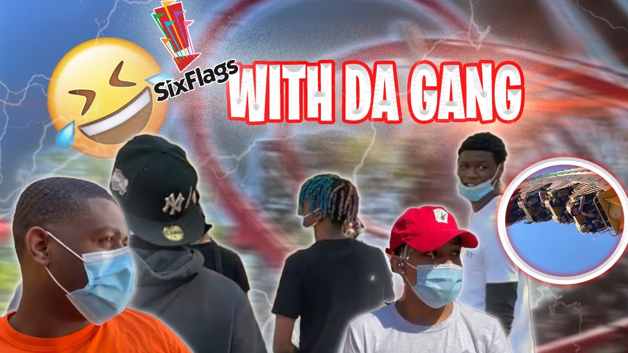 With the gang @ six flags🔥 - YouTube