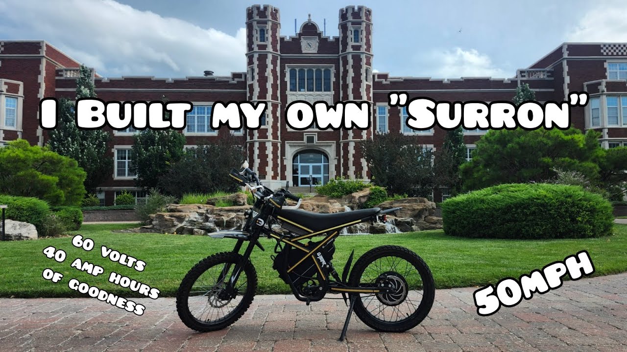 I Built my own "Surron" | Full E-Moto Build - YouTube
