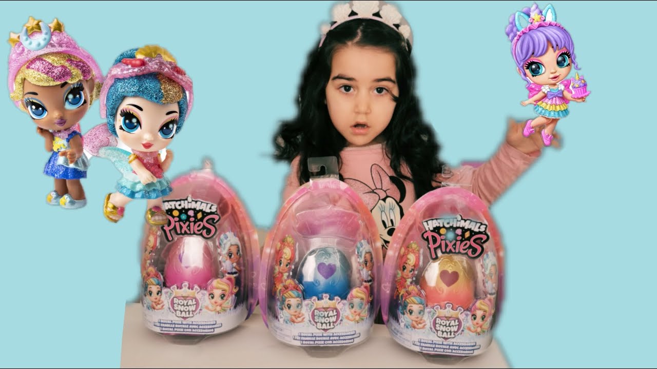 Hatchimals Pixies Toy Play Unboxing | Khorshid Life - YouTube