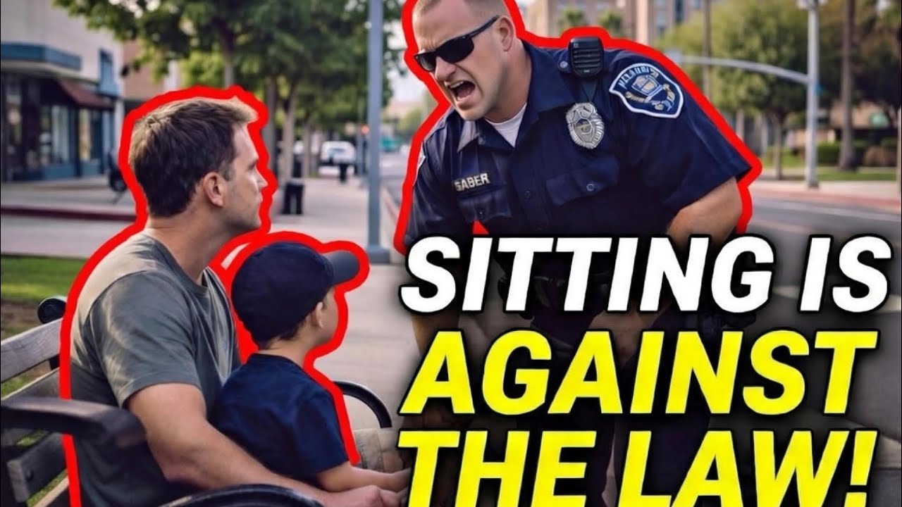 TYRANT COP EXPLODES Over MAN SITTING On A BENCH! — DEMANDS ID! - YouTube