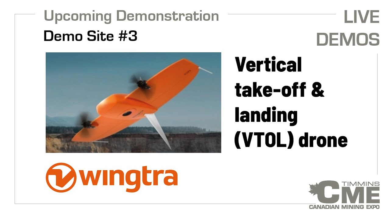 The Wingtra vertical take-off and landing (VTOL) drone - YouTube