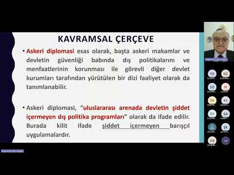 21. Yüzyılda Diplomasi ve Arabuluculuk Eğitimi - 9. Oturum - 13.01.2024