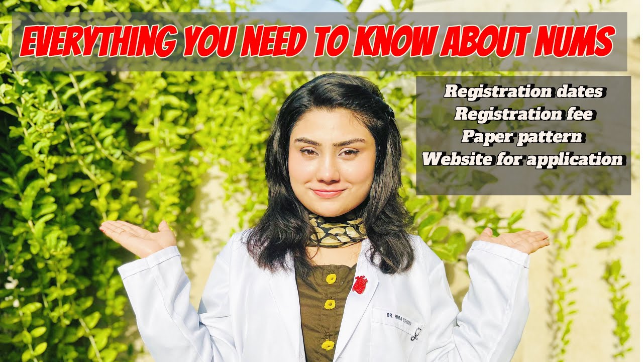 NUMS 2024 | Registration | Everything you need to know | MDCAT ...