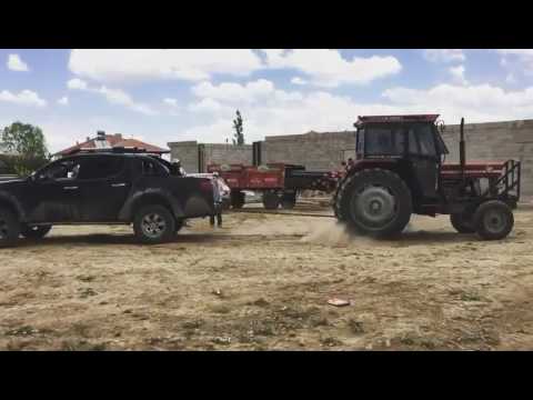 L200 vs Traktör