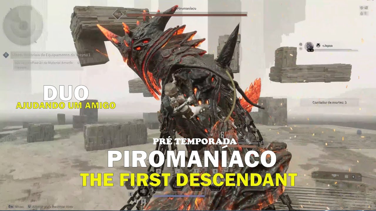 O Piromaníaco - 6º Colosso (Modo Normal) - The First Descendant ...