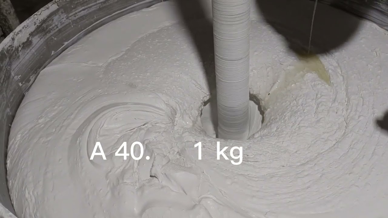 wall putty.wall Filling complete Manufacturing company process. - YouTube