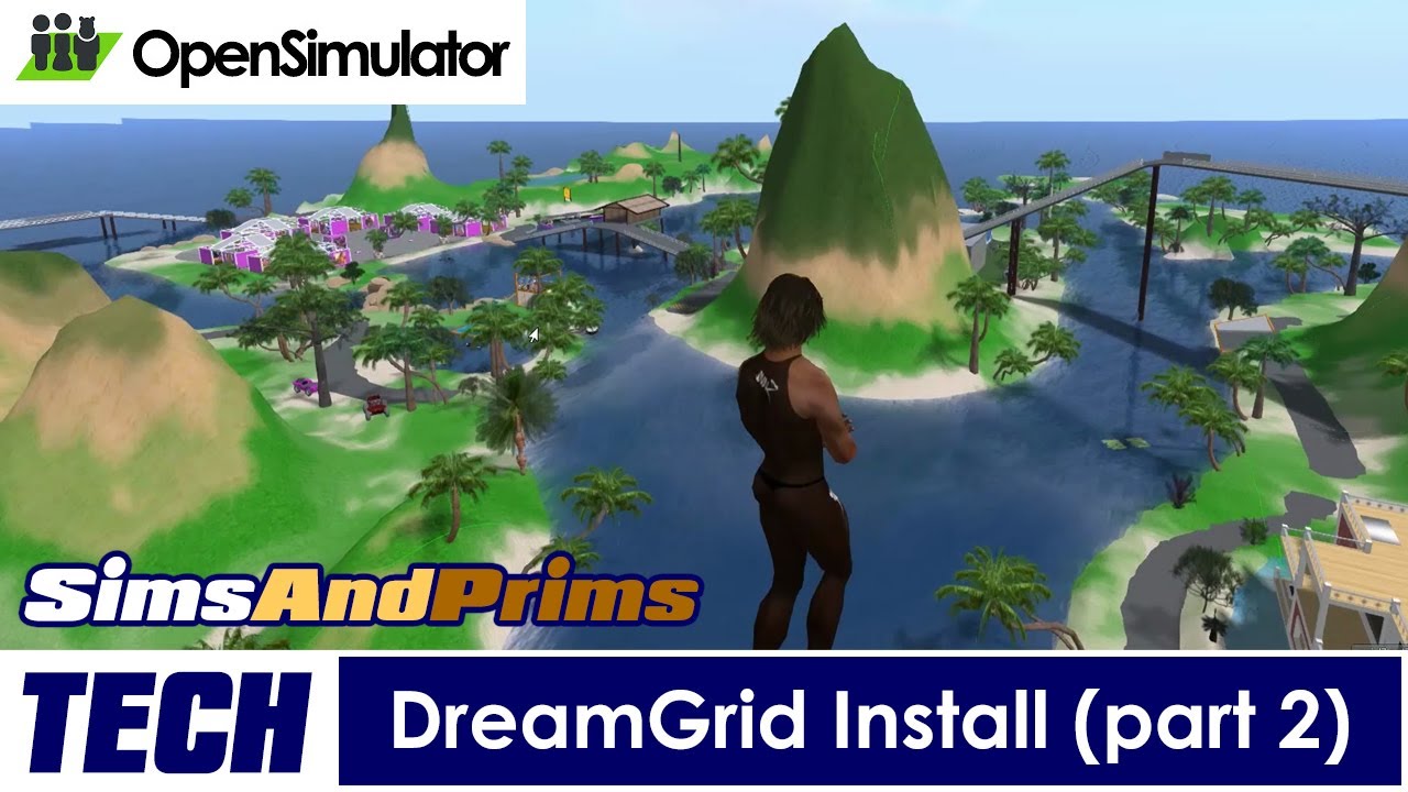 DreamGrid Review (part 2) // OpenSimulator - YouTube
