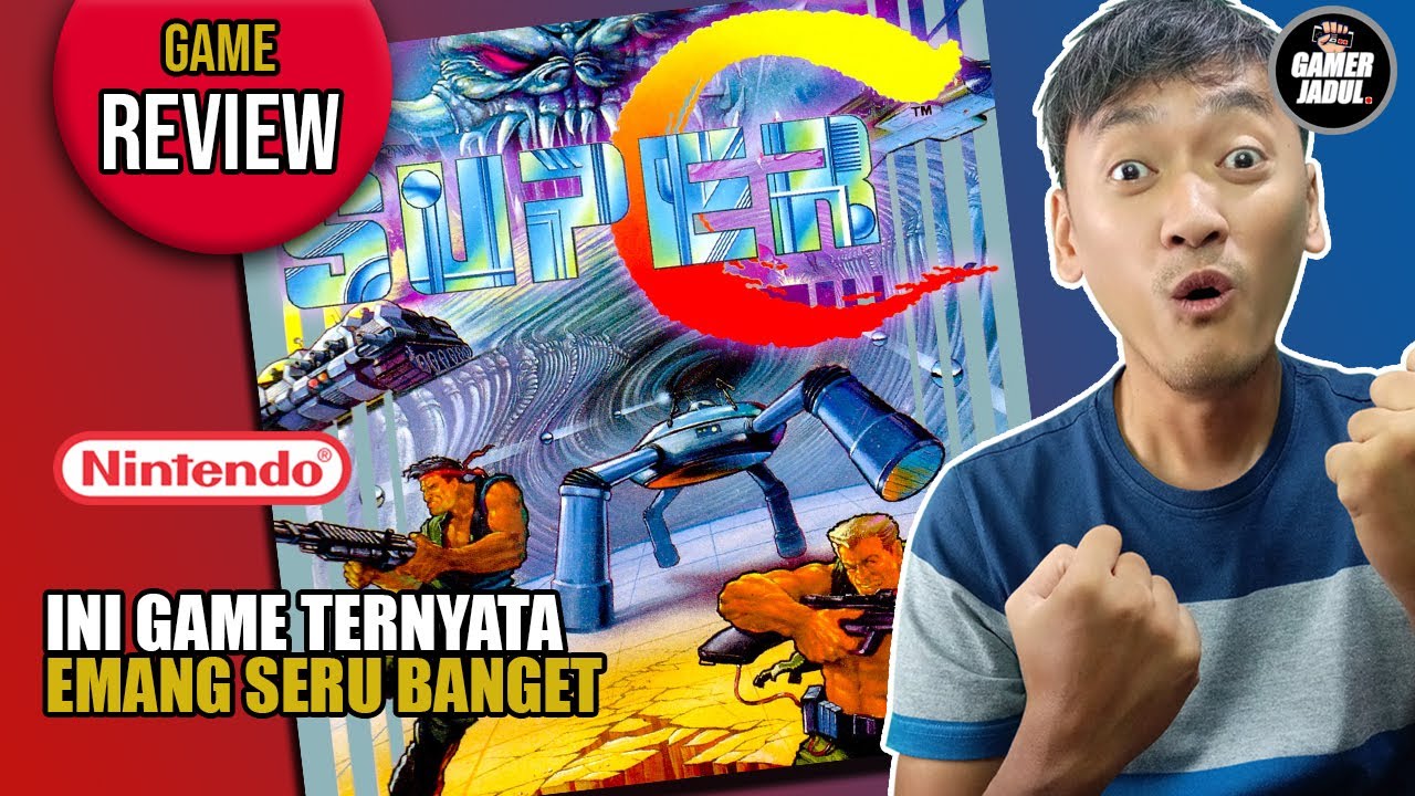 SUPER C CONTRA NES (1987) | Retro Game Jadul Nostalgia Nintendo - YouTube