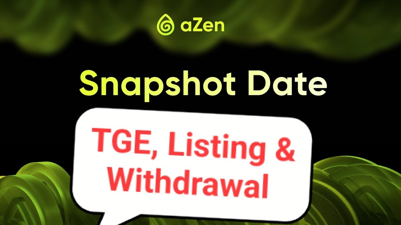 Azen Protocol Airdrop Updates: Azen Snapshot Date Announced , Listing ...