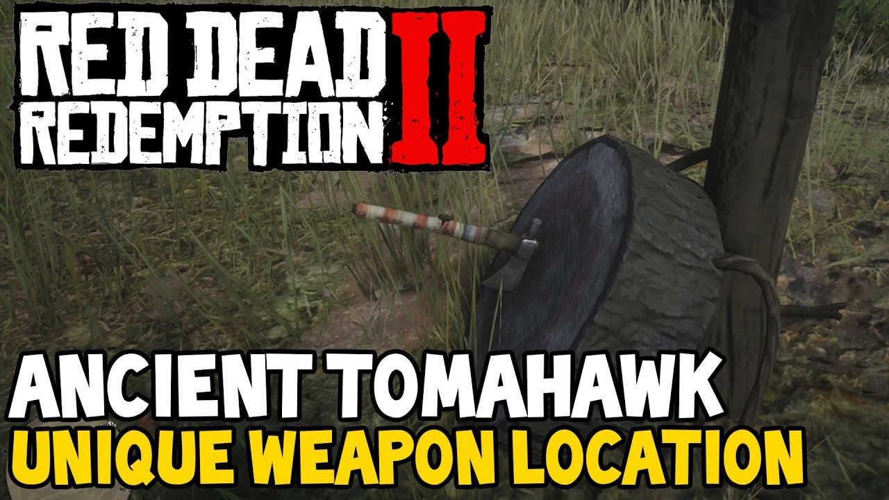Red Dead Redemption 2 ANCIENT TOMAHAWK (Unique Weapon) Location Guide ...