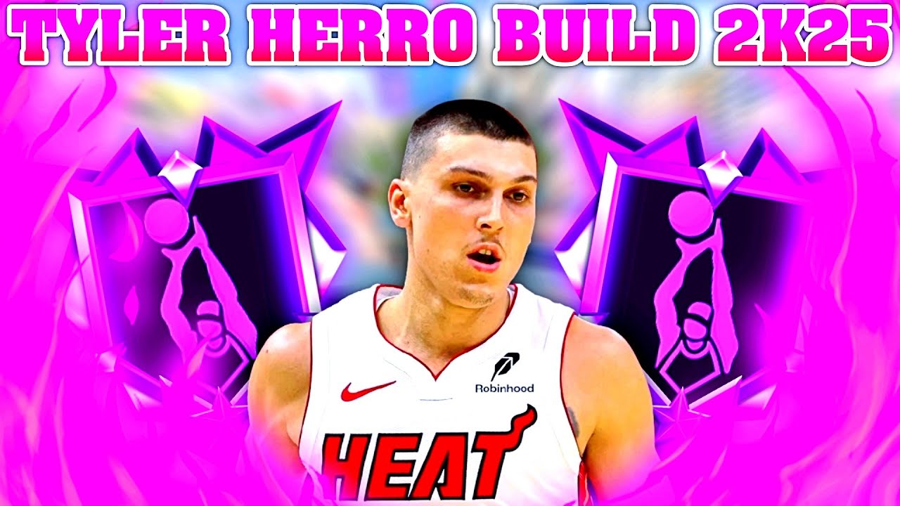 Tyler Herro Build 2k25!!! Best Perimeter Shot Creator Build for NBA ...