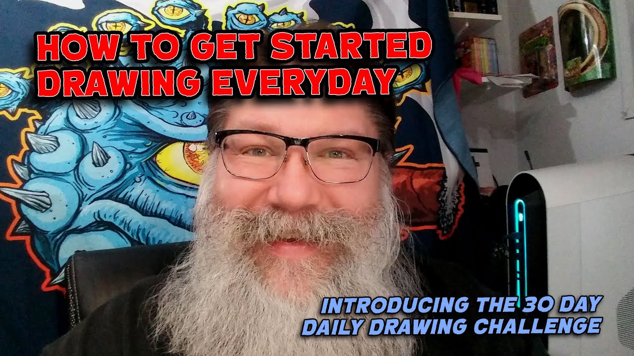 How to Get Started Drawing Everyday - YouTube