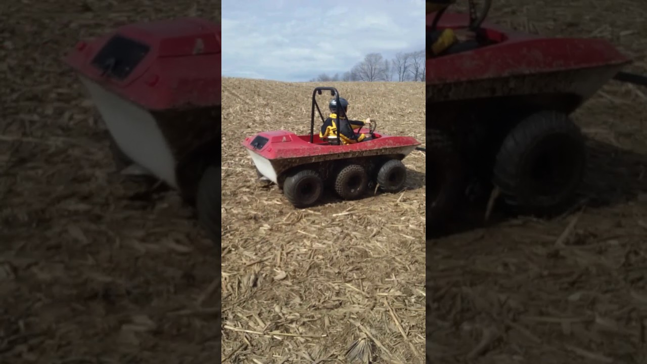Vintage 1970s Action Age Scrambler 6x6 Amphibious ATV Pt 2 - YouTube
