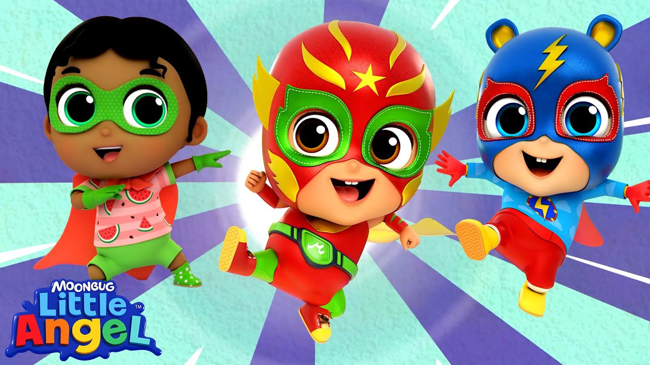 We are Superheroes | Little Angel And Friends Kid Songs - YouTube