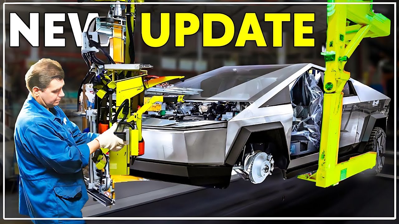 Insane New Tesla Cybertruck Production Update! - YouTube