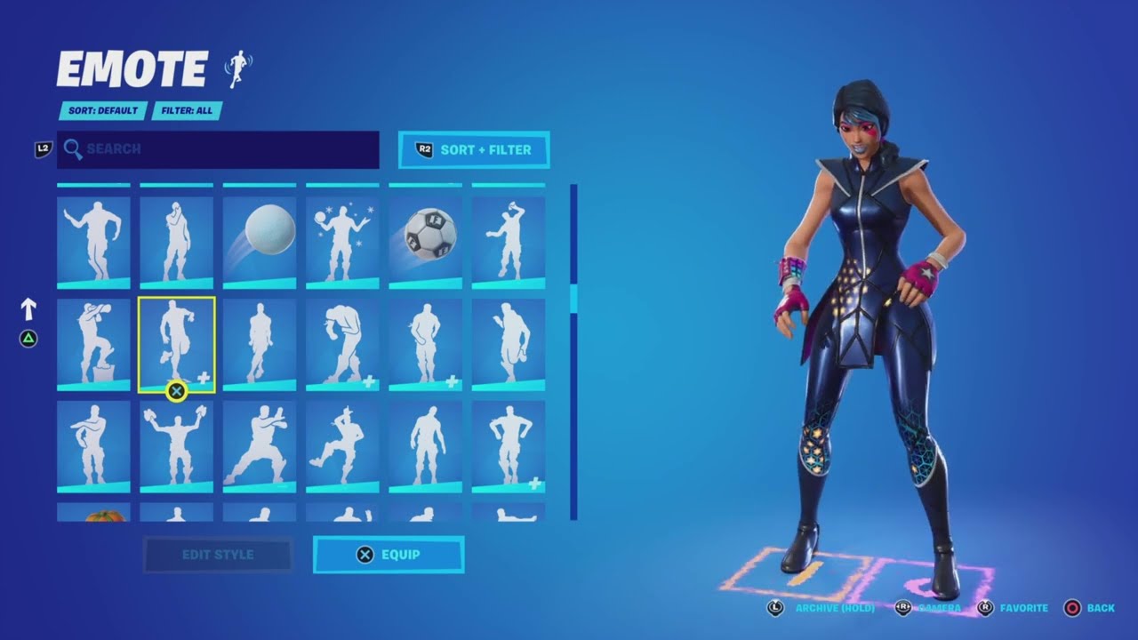 Fortnite - square up emote in slow motion - YouTube