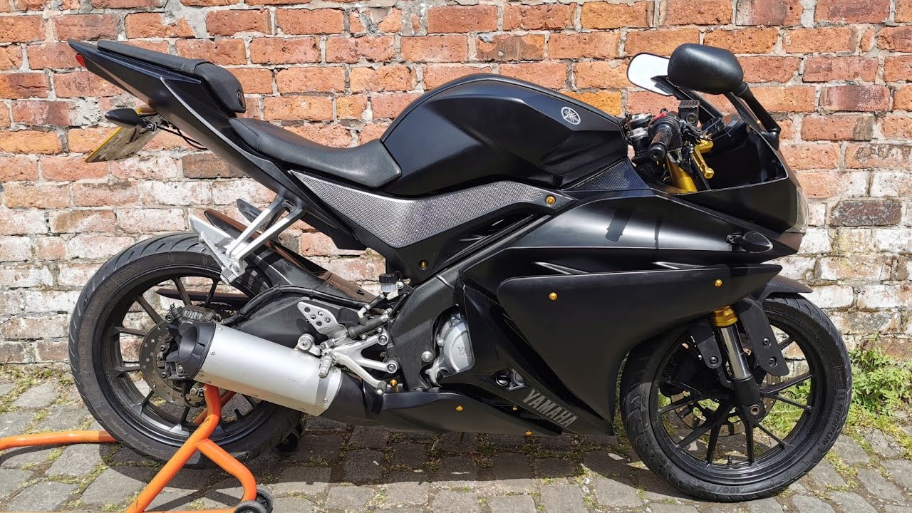 Yamaha YZF-R125 125 ABS 2017 IOS MB - YouTube
