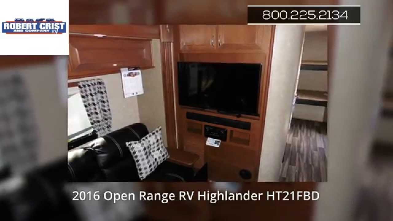 New Travel Trailer for Sale - 2016 Open Range RV Highlander HT21FBD ...