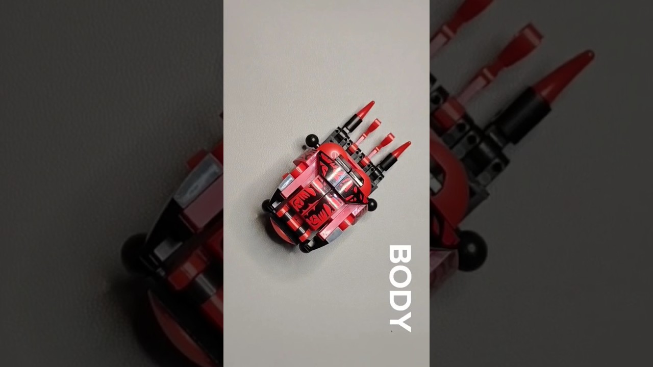 LEGO Mech Armor Carnage ASMR Build #shorts #toys #lego #asmr - YouTube
