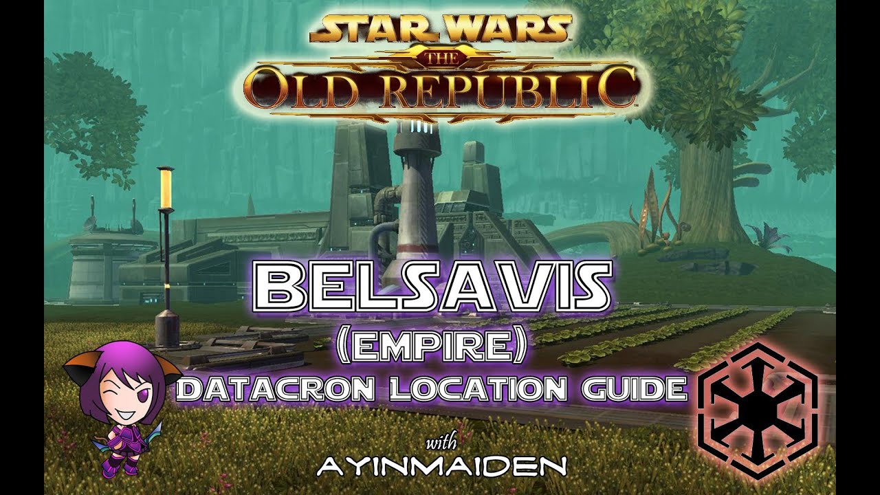 SWTOR - Belsavis (Empire) Datacron Location Guide - YouTube