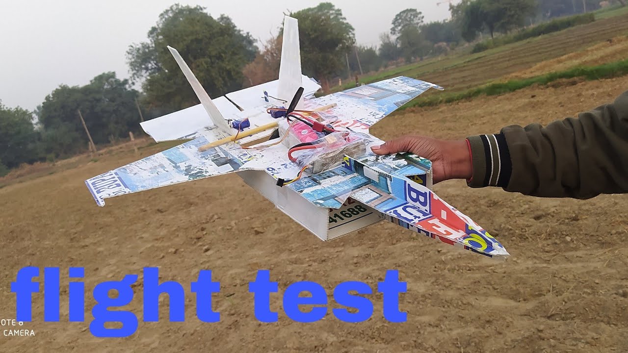 remote controled jet plane flight test - YouTube