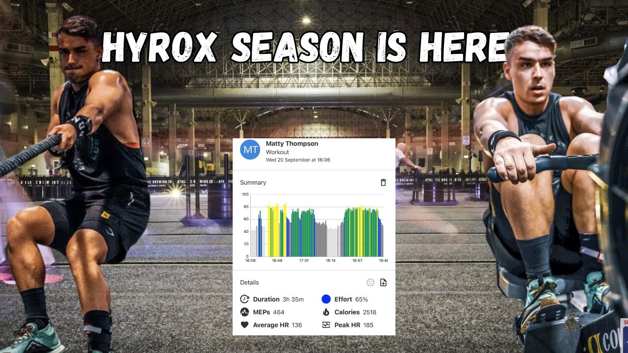 HYROX PREP || 1ST PERSON HYROX TRAINING - AMATEUR TO ATHLETE EPISODE ...