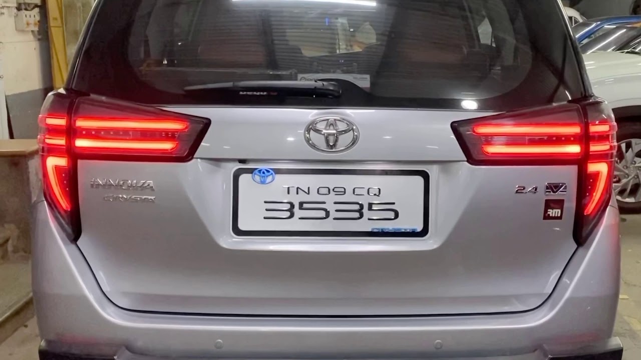 INNOVA CRYSTA Audio upgrade with company headunit - YouTube