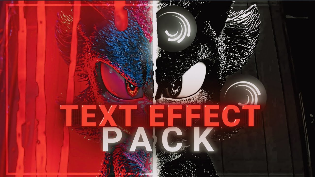 AE LIKE TEXT EFFECT PACK 💀 IN AFTER MOTION - YouTube