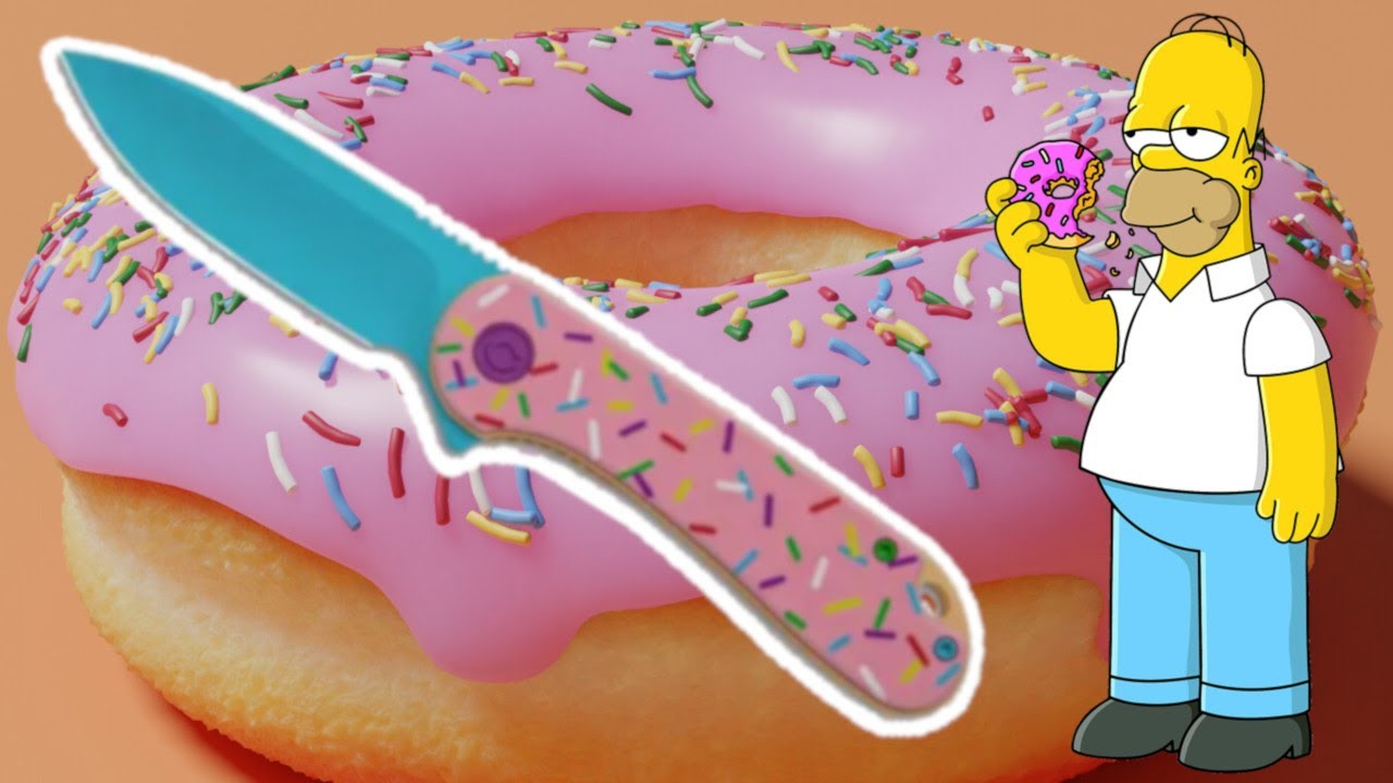 Civivi Elementum Dessert Warrior Pink G 10 D2 Smooth Donut Pink #edc # ...