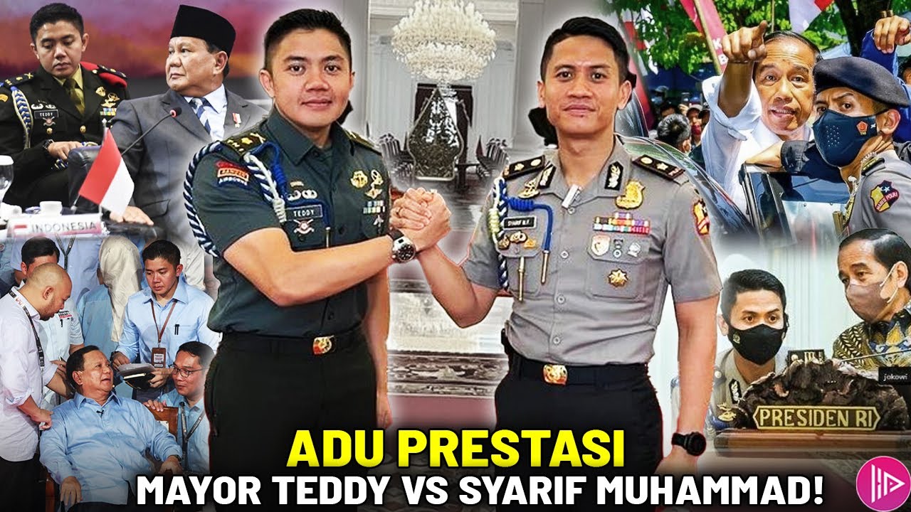 SIAPA AJUDAN TERBAIK? Begini Perbandingan Karir Mayor Teddy vs Syarif ...