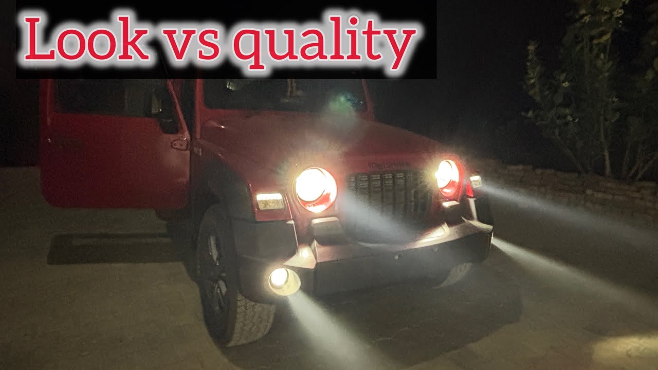 Thar 4x4 modified Light Setup, 🤩 More than just a car 🚗 🧿 - YouTube