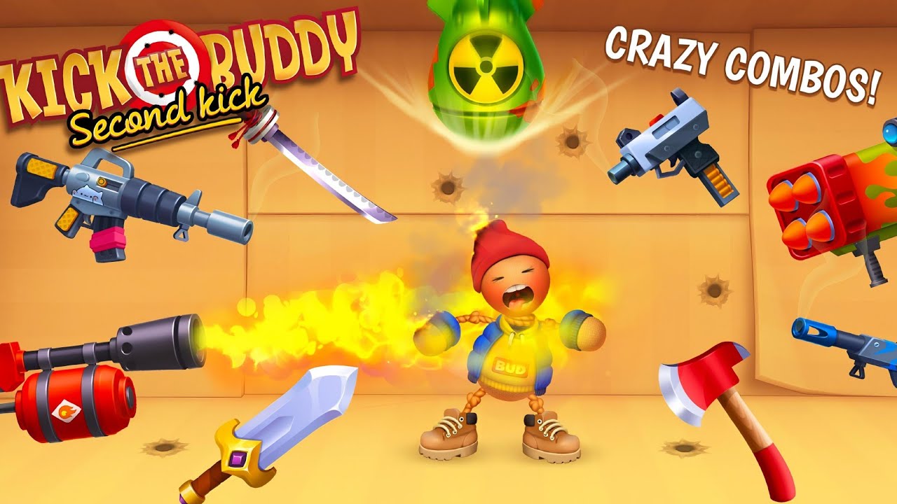 Kick The Buddy New Weapon Update And New Guns is here - YouTube