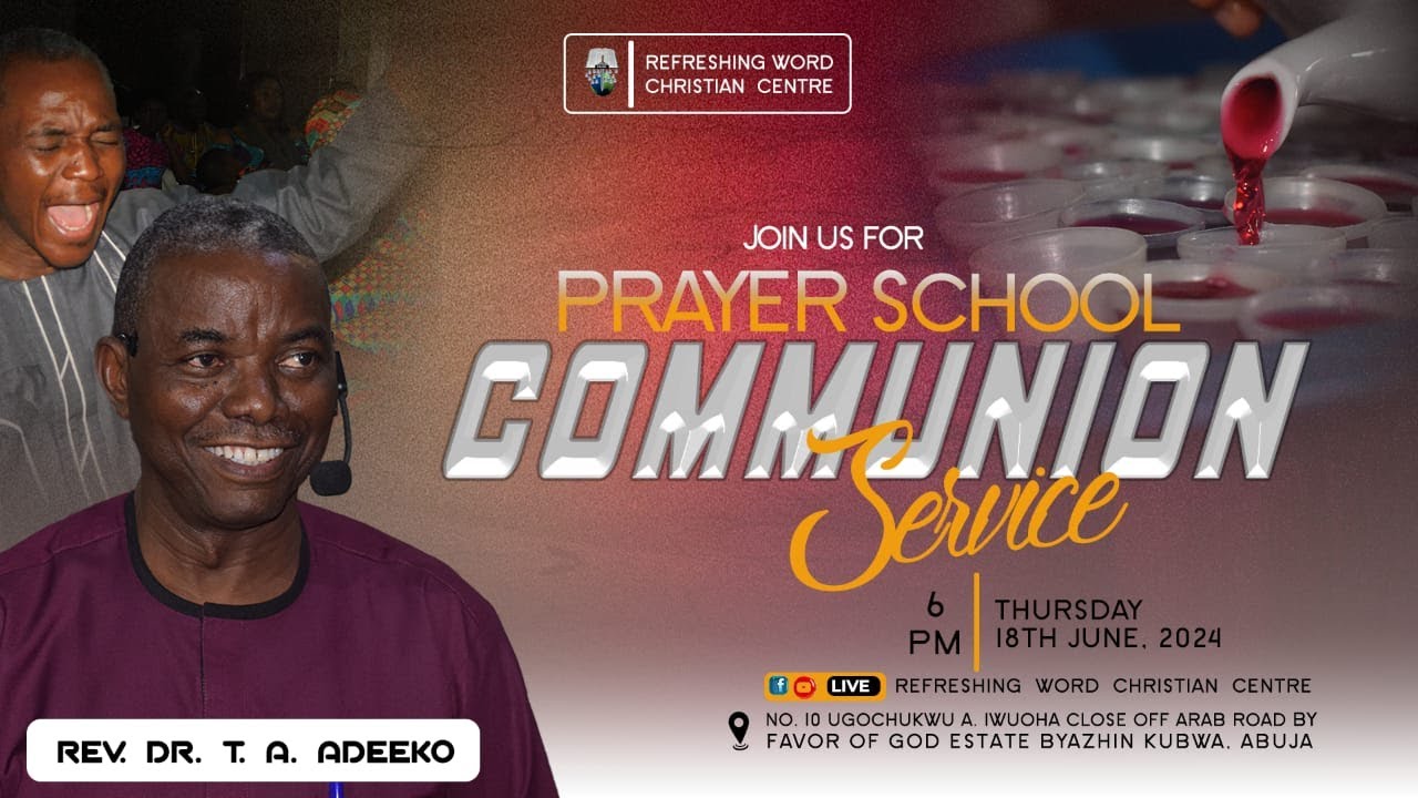 You Are Already Healed - Rev Dr. T. A. Adeeko - YouTube