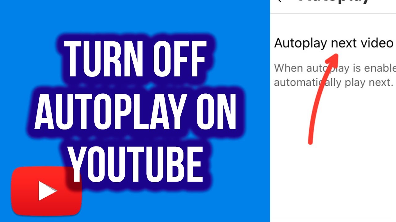 How To Turn Off Autoplay on YouTube - YouTube